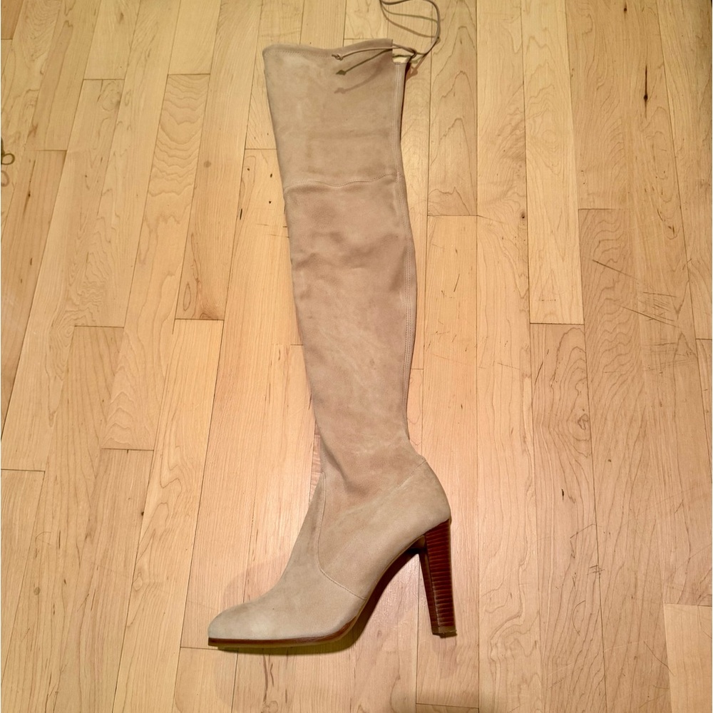 Stuart Weitzman Highland Thigh High Boots 8.5 - Gem